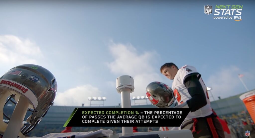 NFL Next Gen Stats パス成功の確率を算出する方法 – ALOG
